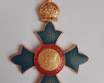 Order of the BRITISH EMPIRE CBE Neck Full Size Royal Medal Insignia ...