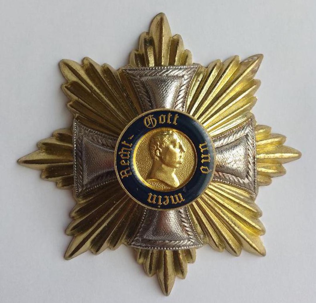 GERMAN WURTTEMBERG Replica FRIEDRICH Order Grand Cross Star 1830 ...