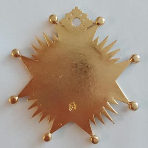 BAVARIAN ORDER of Saint HUBERT Reproduction Theatrical Sash Badge 1444 ...