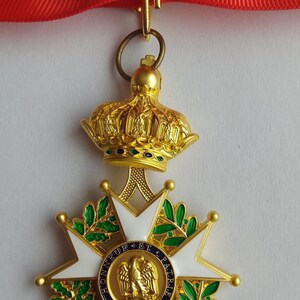 Napoleonic Replica Imperial LEGION DHONNEUR Neck MEDAL Award 1802 - Etsy