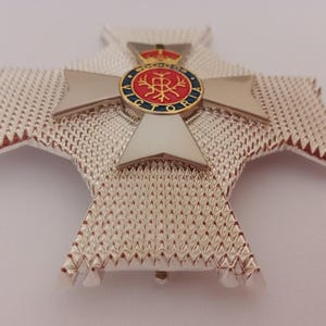 British ROYAL VICTORIAN ORDER Replica Knight Commander Star 1896 - Etsy