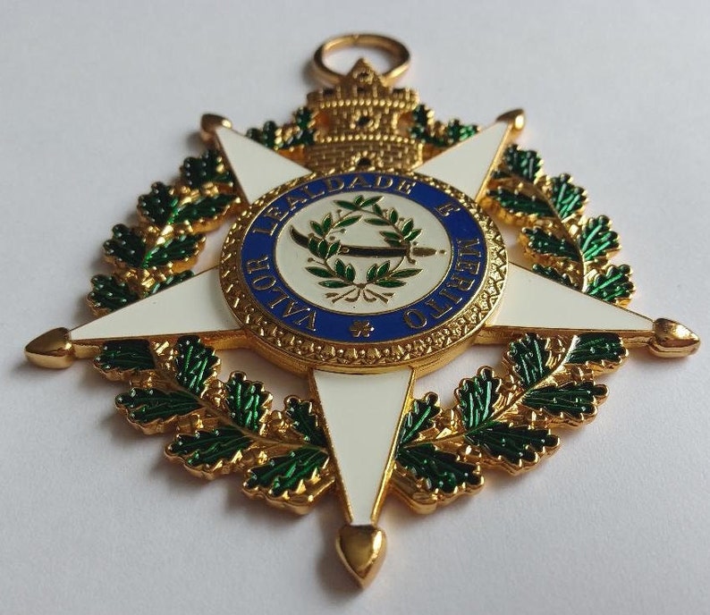 ORDER of the Tower REPLICA PORTUGUESE Royal Grand Cross Award 1459 ...