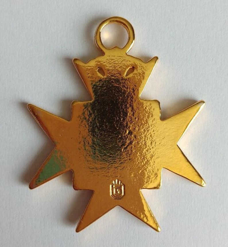 ORDER of the GOLDEN FLAME Replica German Hohenlohe Small Medal 1757 - Etsy