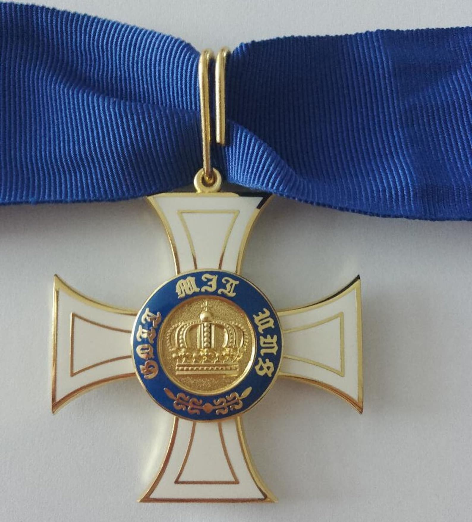 ROYAL ORDER of the CROWN Replica Prussian Neck Medal 1861 - Etsy
