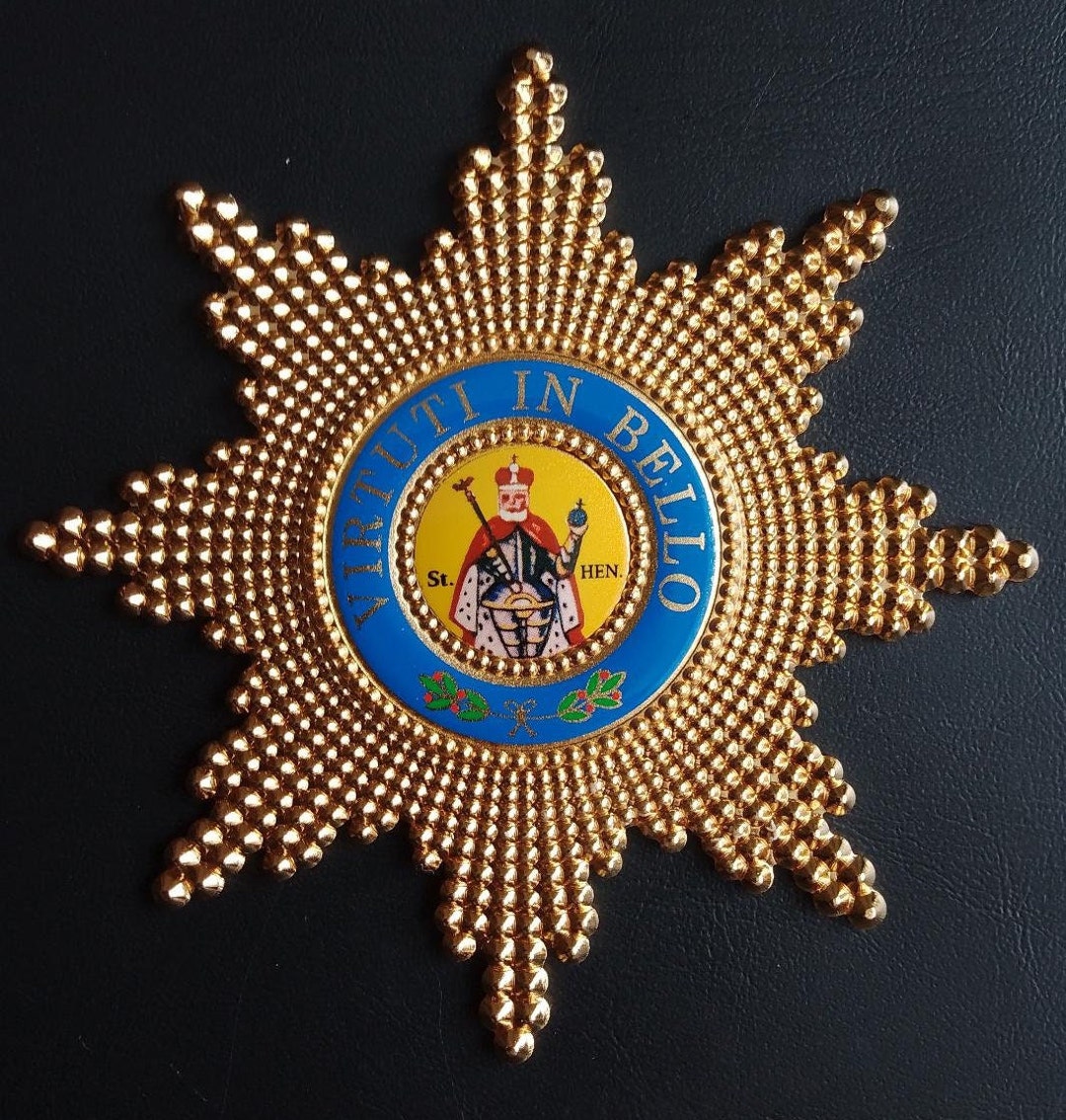 REPLICA Saxon Military ORDER of St. HENRY Grand Cross Star Royal ...