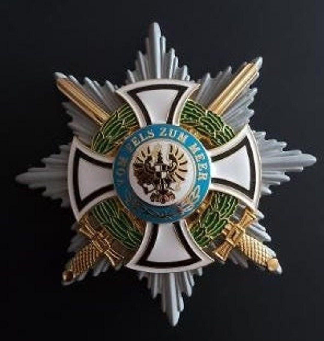 PRUSSIAN House ORDER of HOHENZOLLERN Replica German Grand Cross Star ...