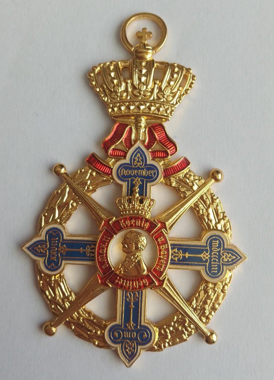 BAVARIAN Order of SCIENCE and ARTS Replica Medal 1853 - Etsy