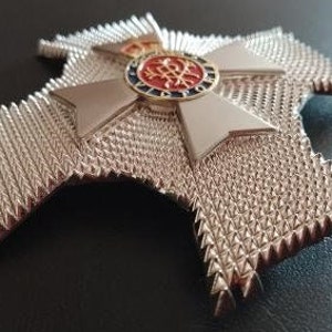 British ROYAL VICTORIAN ORDER Replica Knight Commander Star 1896 - Etsy
