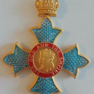 Order of the BRITISH EMPIRE CBE Neck Full Size Royal Medal Insignia ...