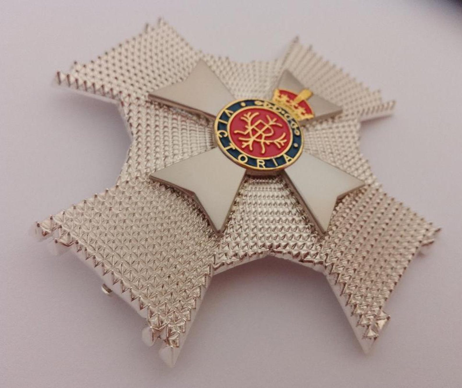 British ROYAL VICTORIAN ORDER Replica Knight Commander Star 1896 - Etsy