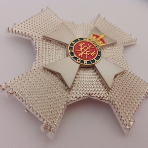 British ROYAL VICTORIAN ORDER Replica Knight Commander Star 1896 - Etsy
