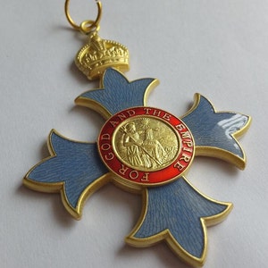 Order of the BRITISH EMPIRE CBE Neck Full Size Royal Medal Insignia ...