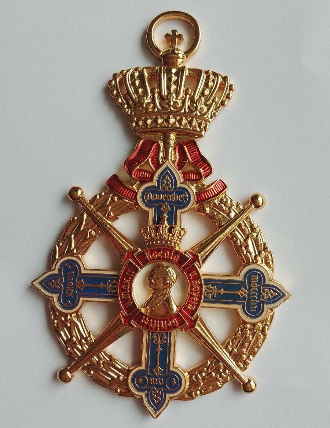 BAVARIAN Order of SCIENCE and ARTS Replica Medal 1853 - Etsy