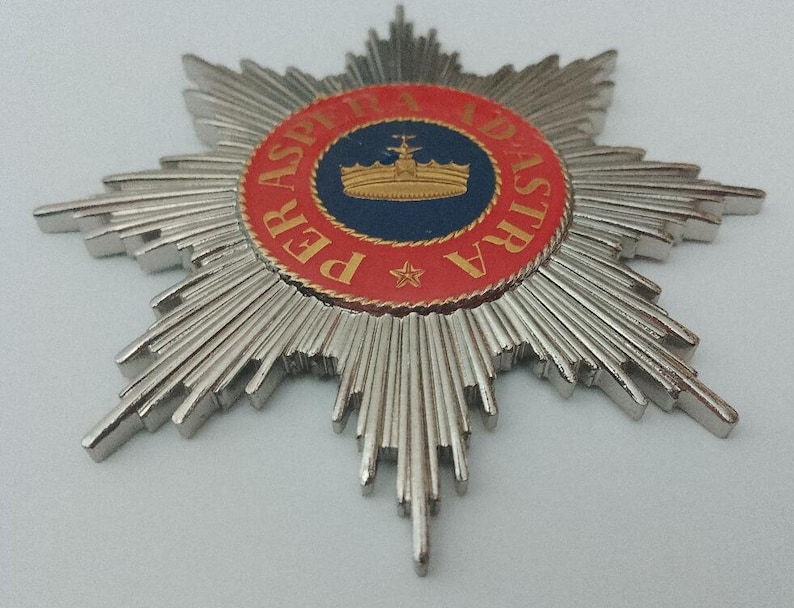 Theatrical REPLICA Order of the WENDISH CROWN : Grand Cross Star 1864 ...