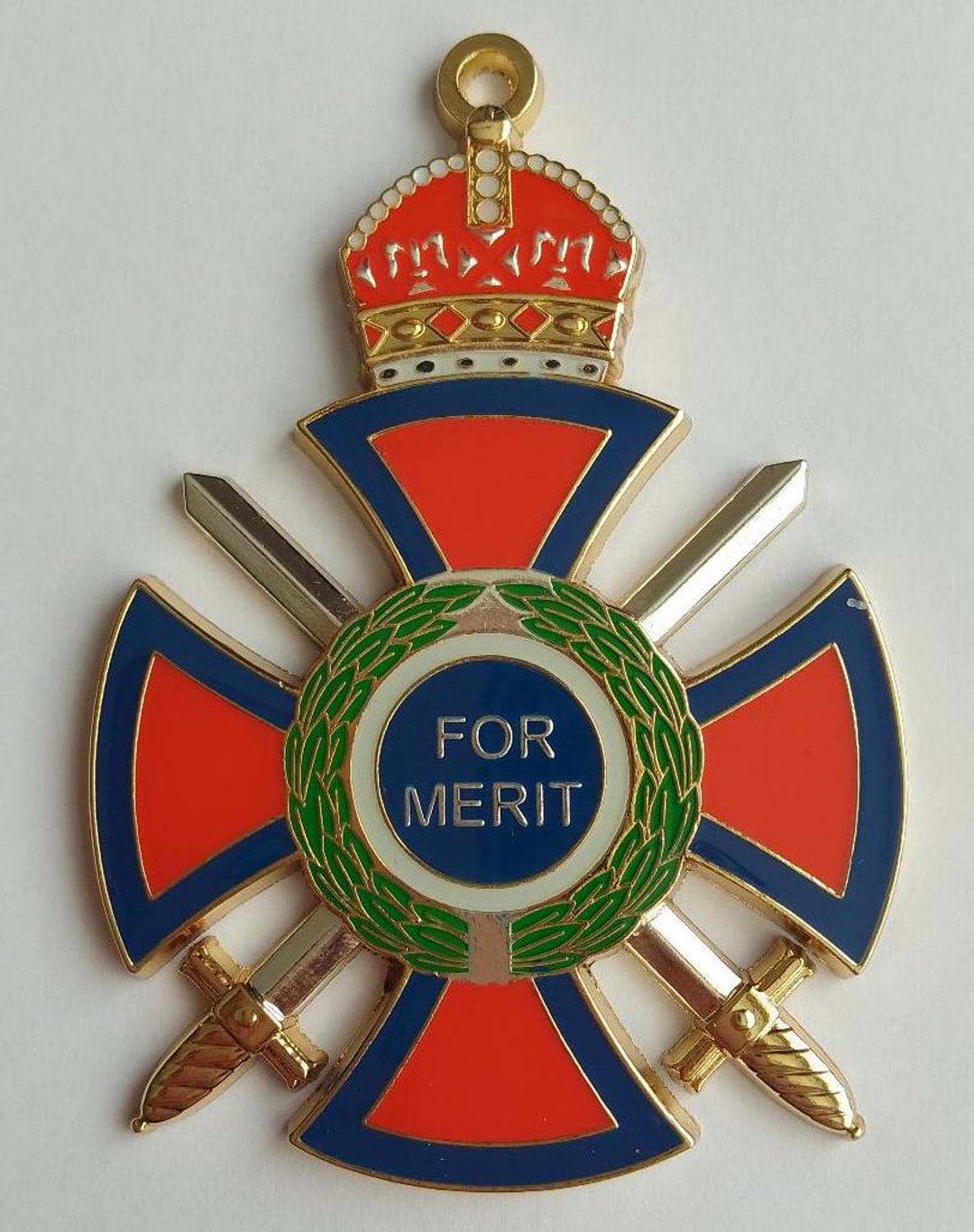 British ROYAL ORDER of MERIT Replica Medal 1902 - Etsy
