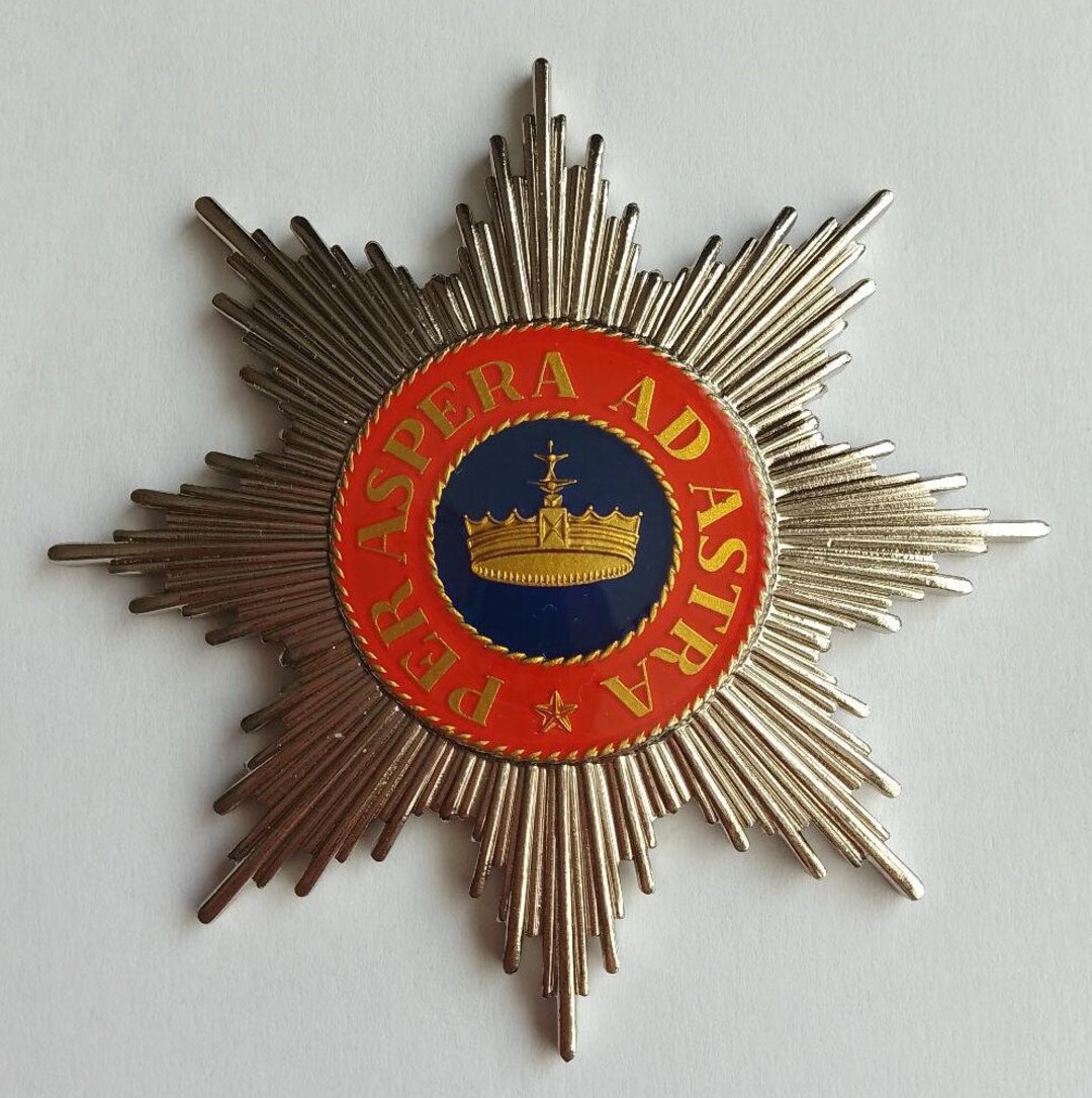 Theatrical REPLICA Order of the WENDISH CROWN Grand Cross Star - Etsy