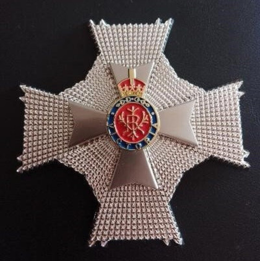 British ROYAL VICTORIAN ORDER Replica Knight Commander Star 1896 - Etsy