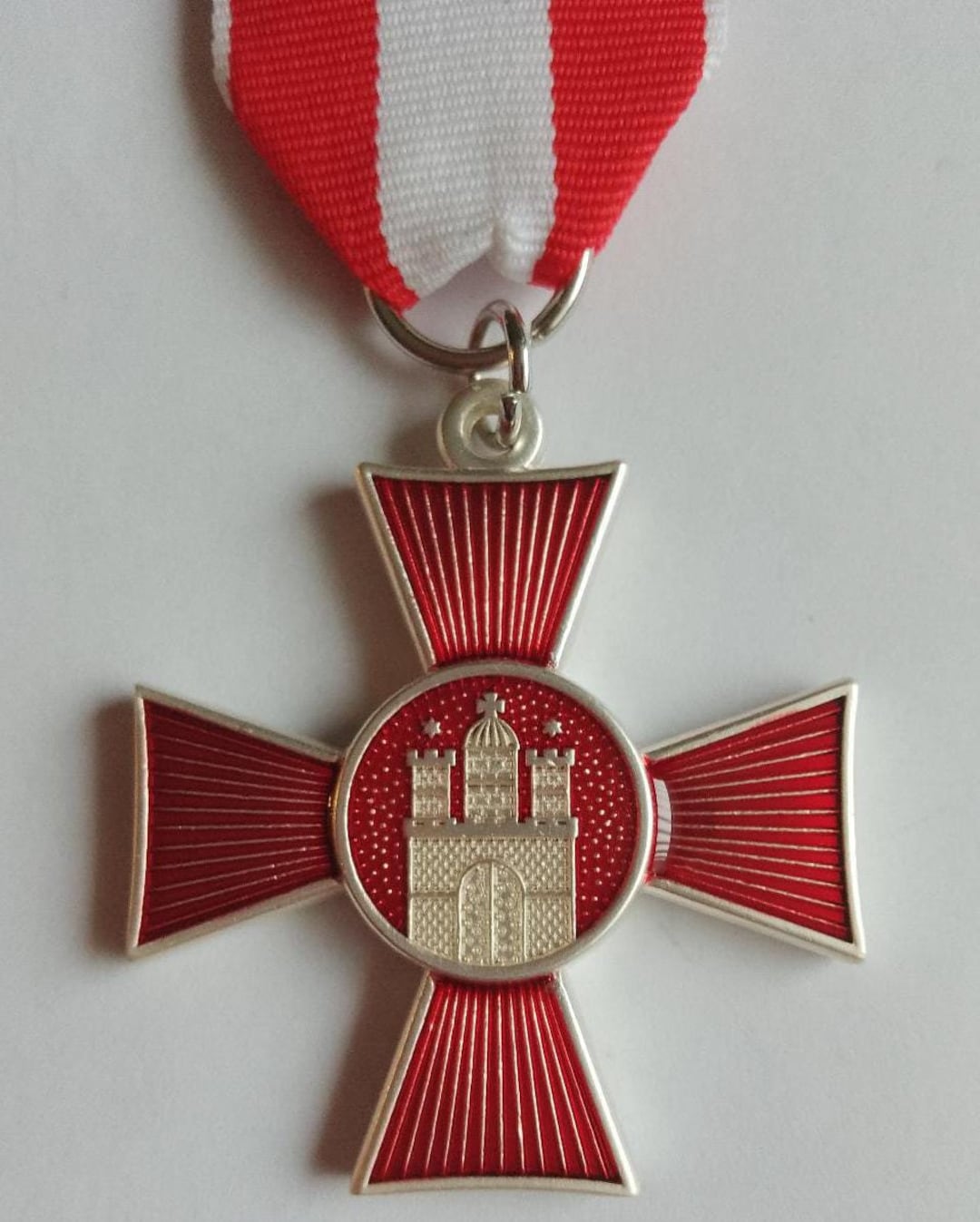 Imperial WW1 Hamburg HANSEATIC CROSS REPLICA Medal 1915 - Etsy