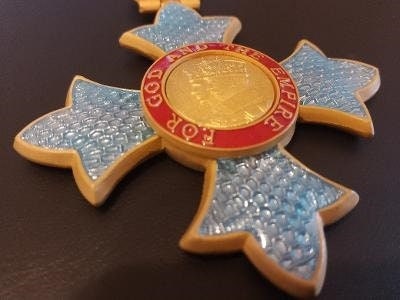 Order of the BRITISH EMPIRE CBE Neck Full Size Royal Medal - Etsy