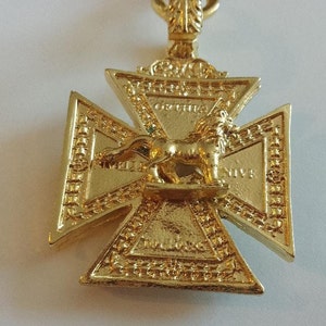 NAPOLEONIC British Peninsular War Replica Gold ARMY CROSS Medal 1813 ...