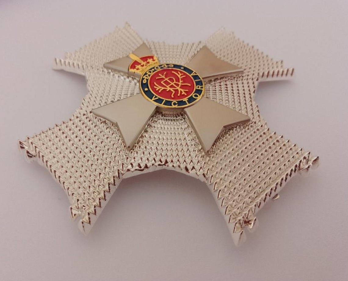 British ROYAL VICTORIAN ORDER Replica Knight Commander Star 1896 - Etsy