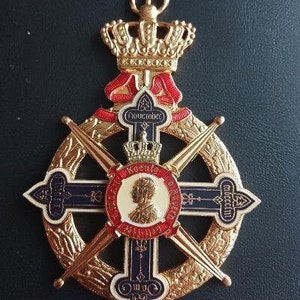 BAVARIAN Order of SCIENCE and ARTS Replica Medal 1853 - Etsy