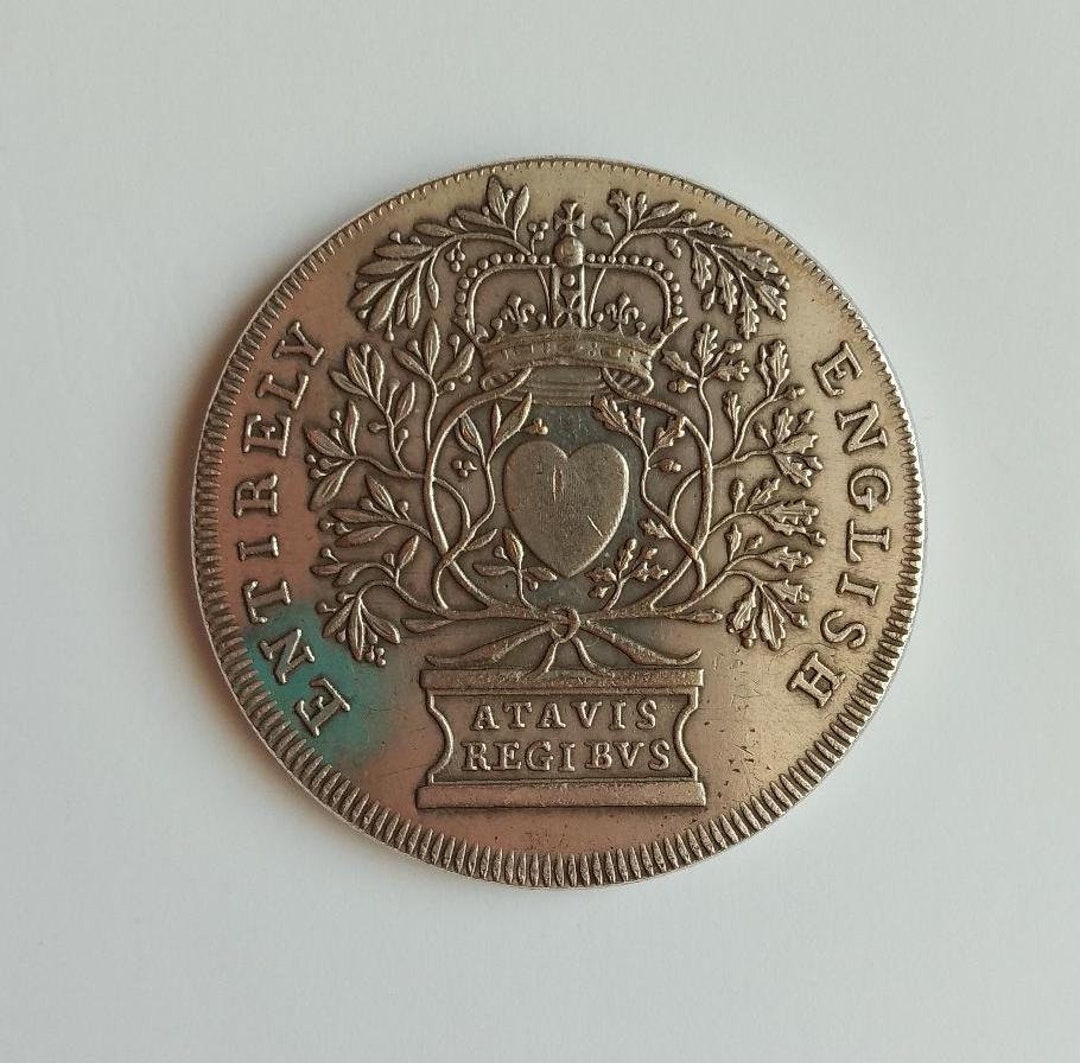 REPLICA 18th Century Accession of Queen Anne ROYAL Token 1702 - Etsy
