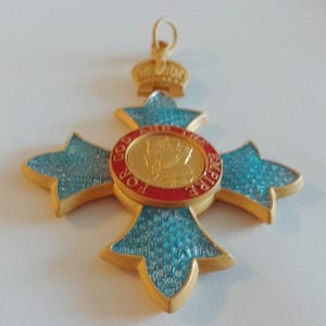 Order of the BRITISH EMPIRE CBE Neck Full Size Royal Medal Insignia ...