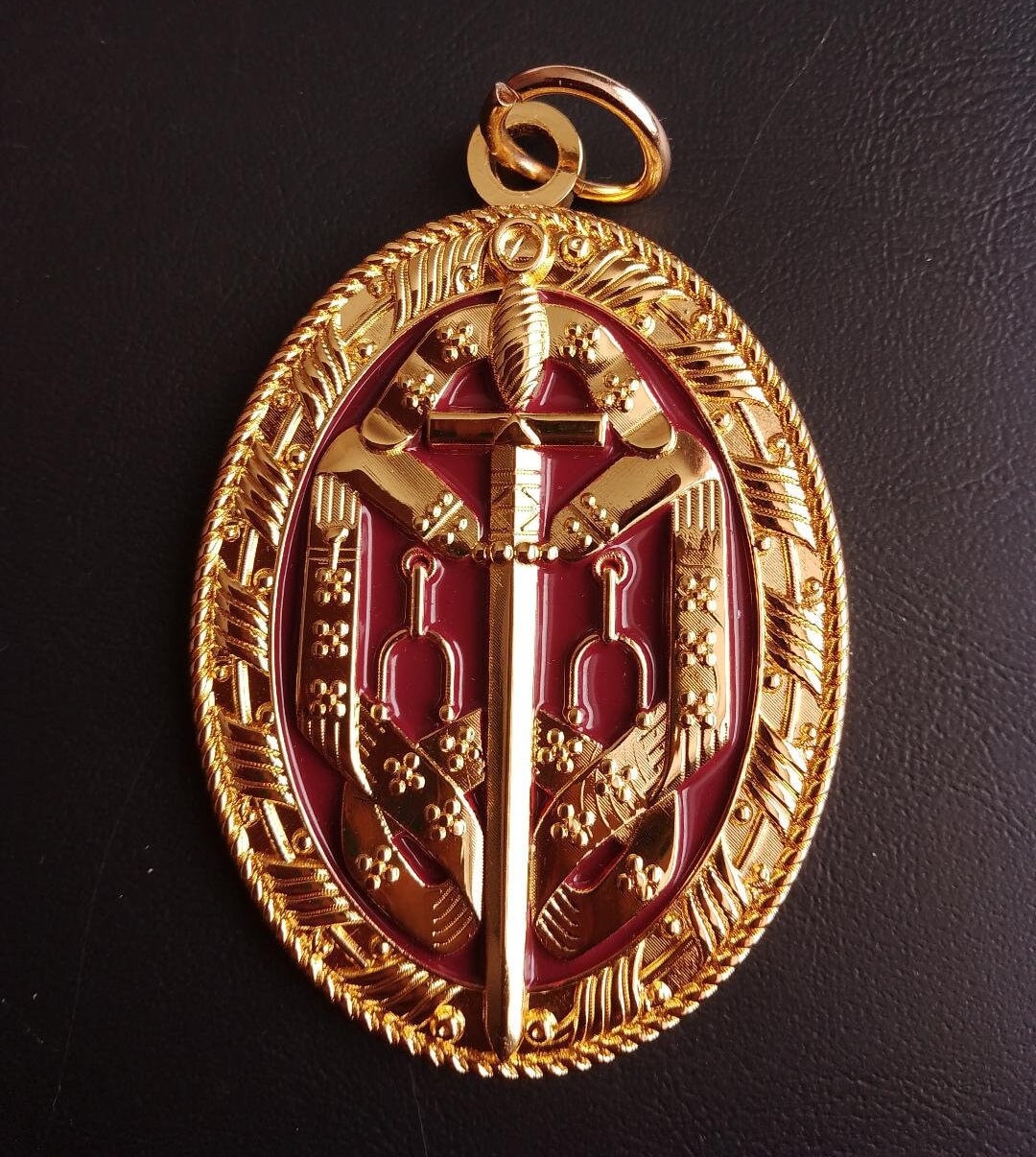 Replica British KNIGHT BACHELOR BADGE Neck Medal Royal Order - Etsy
