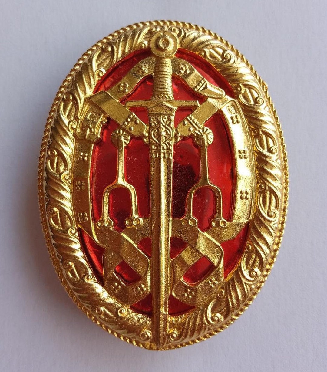 British KNIGHT BACHELOR BADGE Medal Replica Royal Order Kt 1926 - Etsy