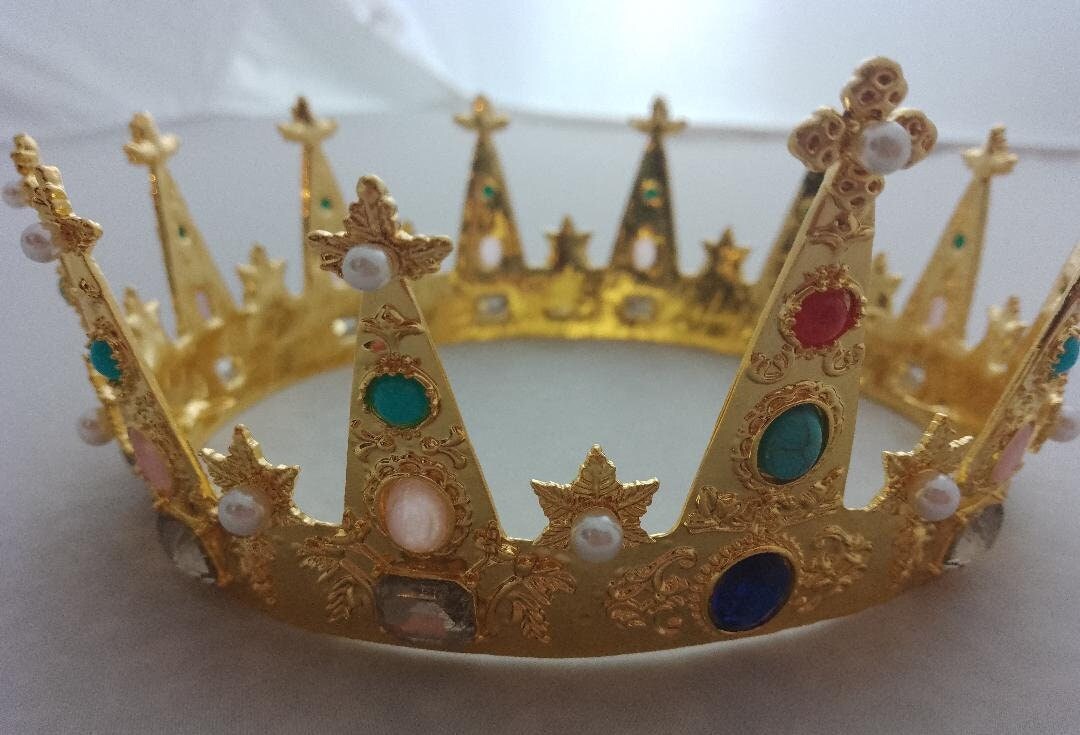 REPLICA MINIATURE Crown Prince Princess Royal Coronation Coronet Crown ...