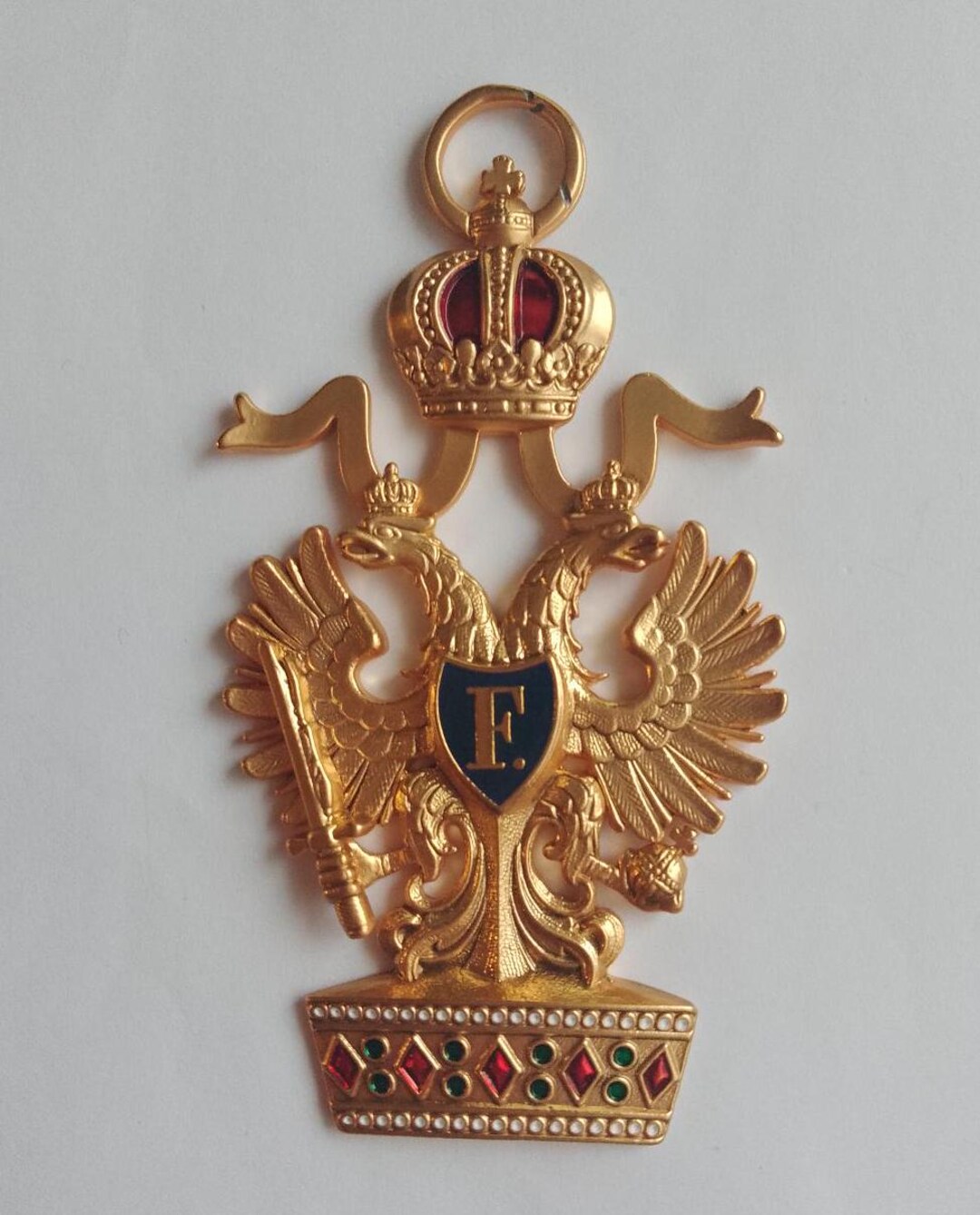 ORDER of the Iron CROWN AUSTRIA Reproduction Imperial Grand Cross Sash ...
