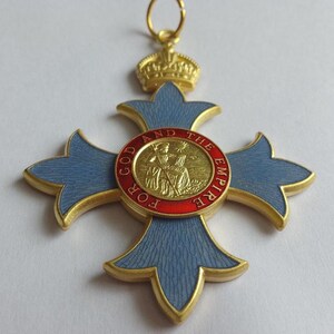 Order of the BRITISH EMPIRE CBE Neck Full Size Royal Medal Insignia ...