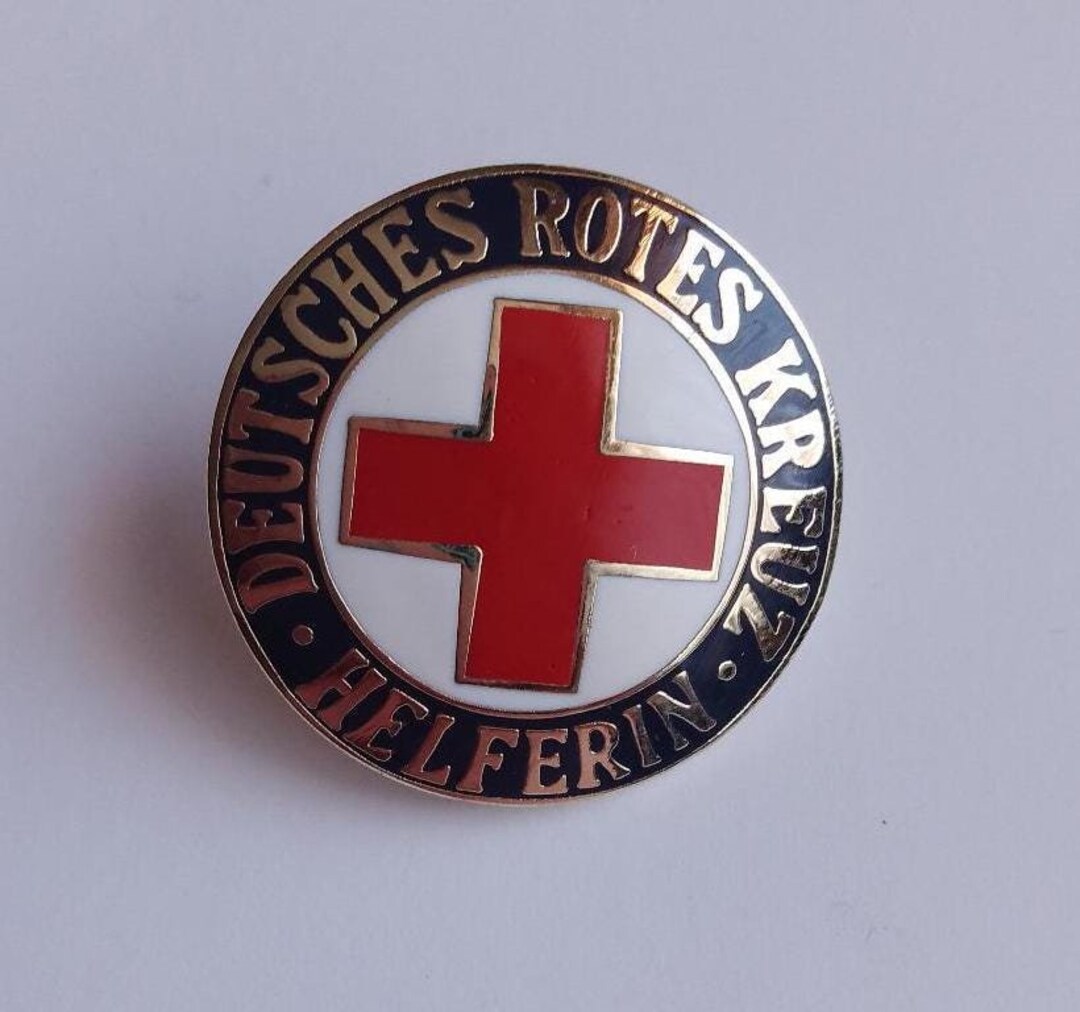WW1 German Red Cross Pin Badge Replica (25 MM) - Etsy