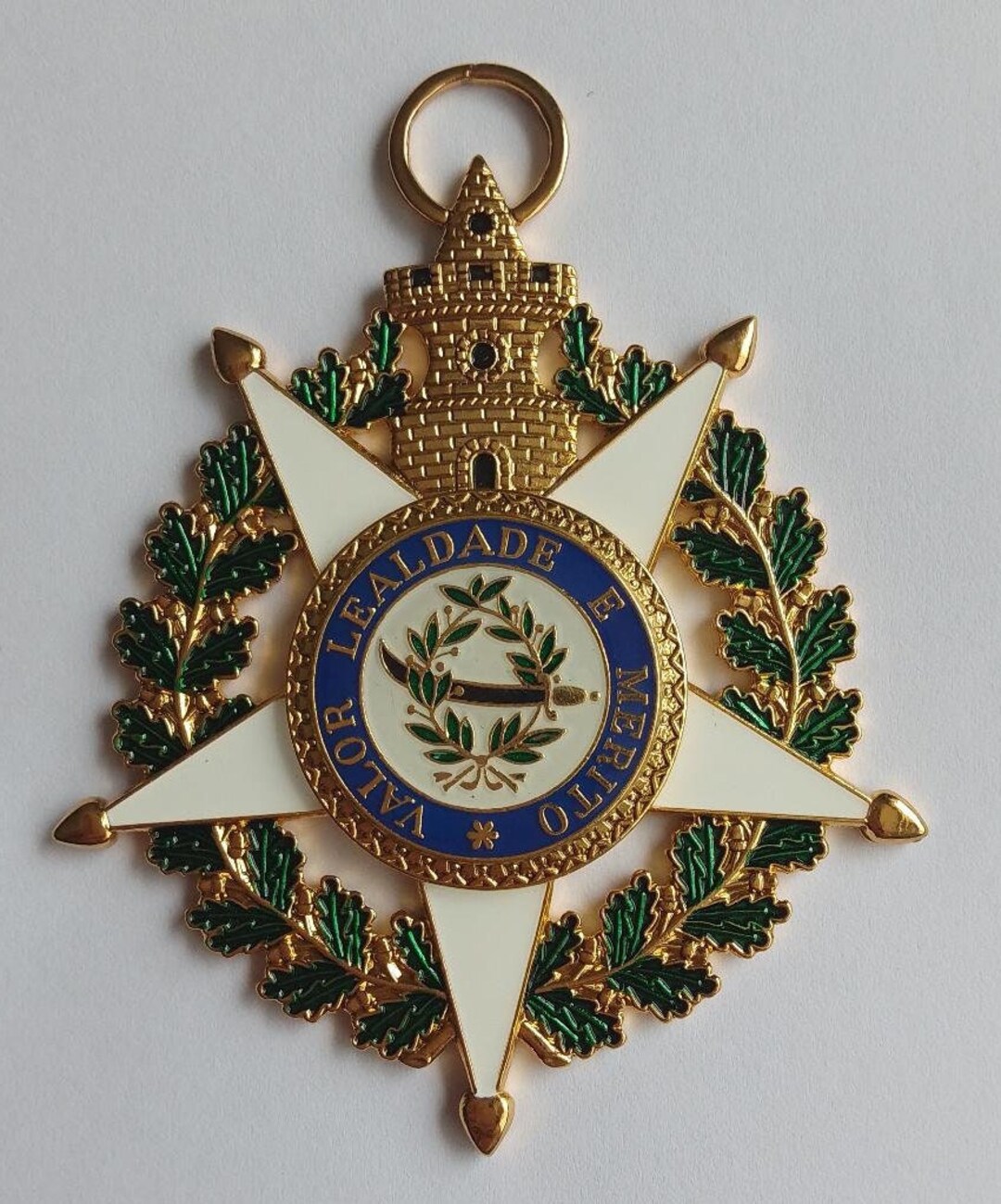 ORDER of the Tower REPLICA PORTUGUESE Royal Grand Cross Award 1459 ...