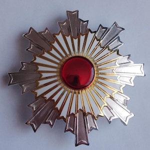 JAPANESE Order of the Rising Sun REPLICA Grand Cross Breast Star 1875 ...