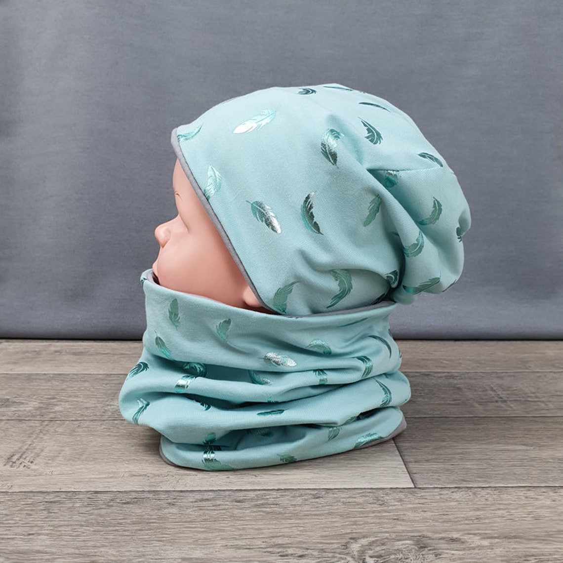 Hat and Tube Scarf PDF Sewing Pattern JULAWI No.8 - Etsy