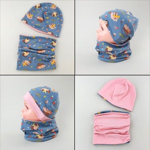 Hat and Tube Scarf PDF Sewing Pattern | JULAWI No.8 - Etsy