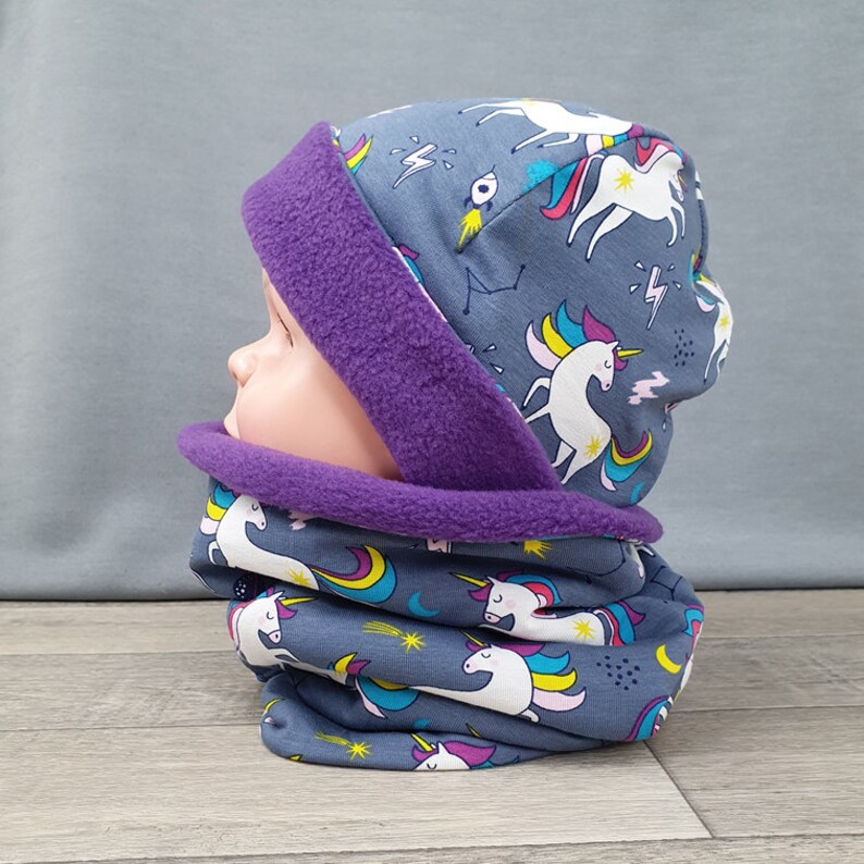 Hat and Tube Scarf PDF Sewing Pattern | JULAWI No.8 - Etsy