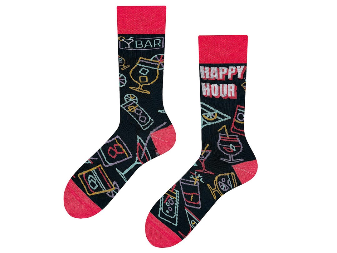 Cool Cocktail Socks | Great Gift for Cocktail Lovers | Happy Hour ...