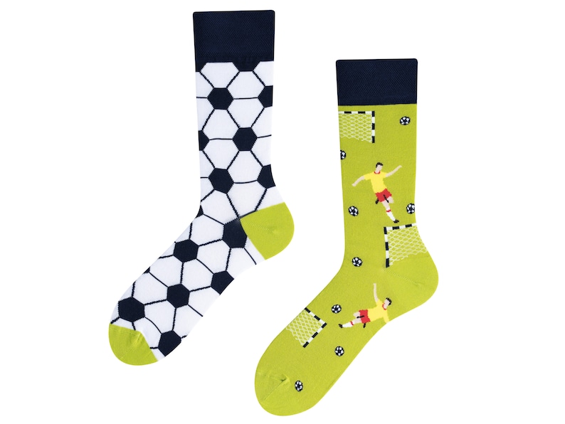 Soccer Socks Cool Socks Football Fan Socks Crazy Socks - Etsy