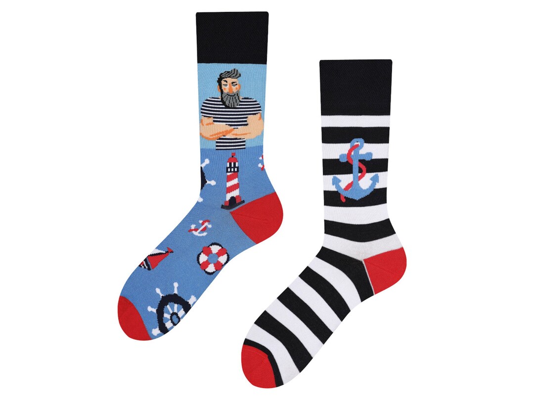 Cool Maritime Socks | Colorful Socks | Cool Socks | Gift for Sailors ...