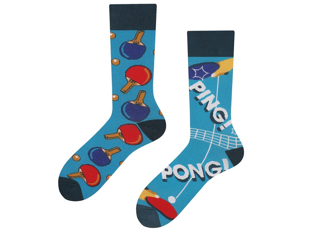 Table Tennis Socks Ping-pong Socks Gift for Table Tennis Players Gift ...