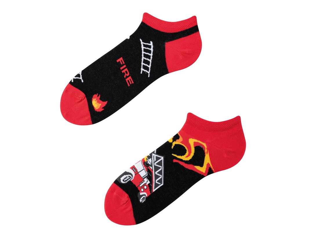 Fire Department Socks | Firefighter Socks | Socks on Fire | Cool Socks ...