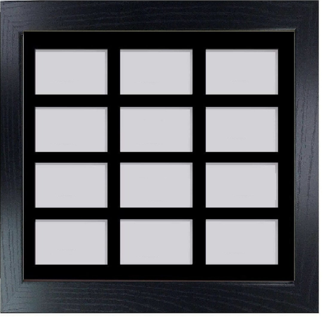 Multi Aperture Photo Picture Frame Holds 12 6 X - Etsy