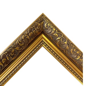 A3 Ornate Dahlia Style Gold Picture Frame Photo Frames Modern Home ...