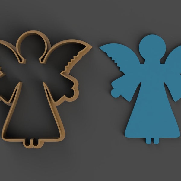 Angel Cookie Cutter - Etsy
