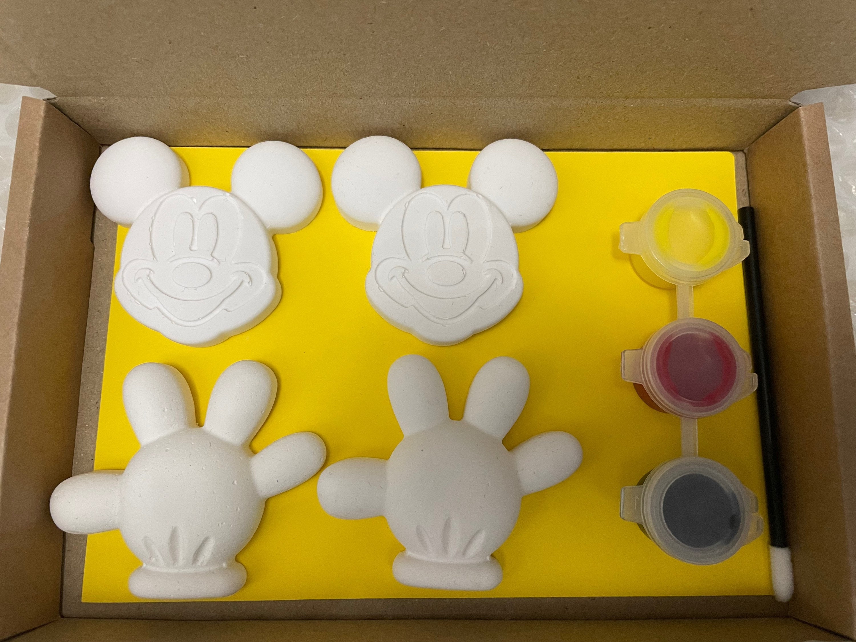 Mickey Mouse Paint Your Own Plaster Box - Etsy