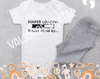 Diaper Loading Svg | Etsy