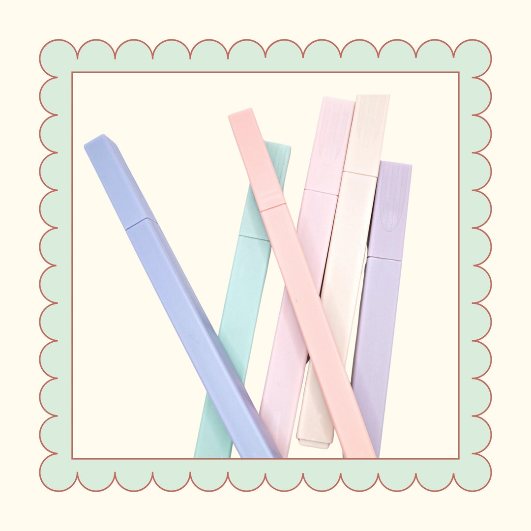 Pastel Flat Highlighters Bible Journaling Bullet Journaling Study ...